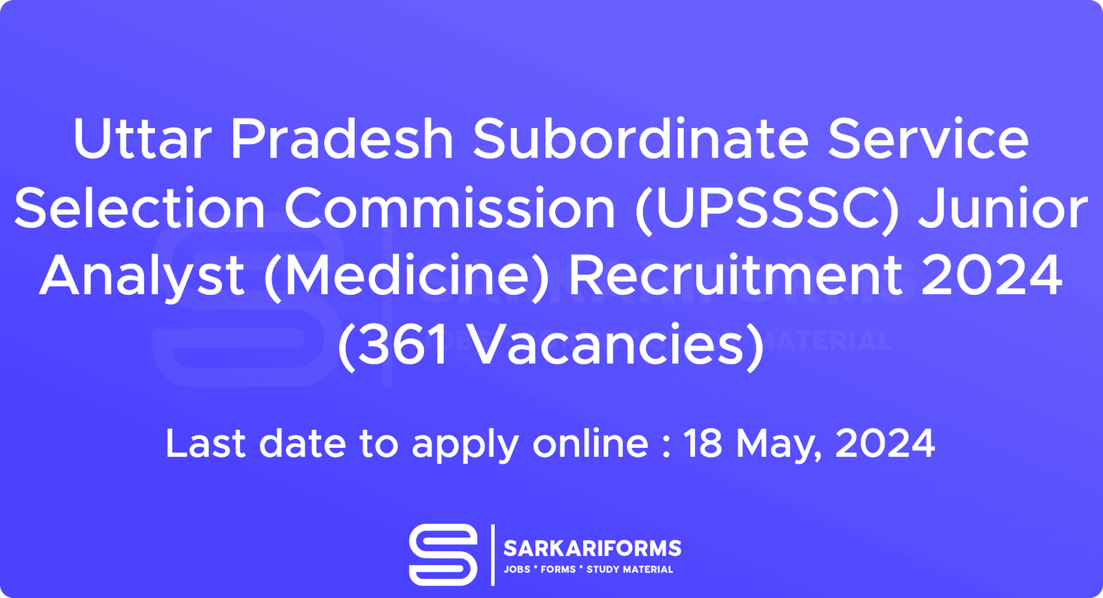 Uttar Pradesh Subordinate Service Selection Commission (UPSSSC) Junior ... Uttar Pradesh Subordinate Service Selection Commission (UPSSSC) Junior ...